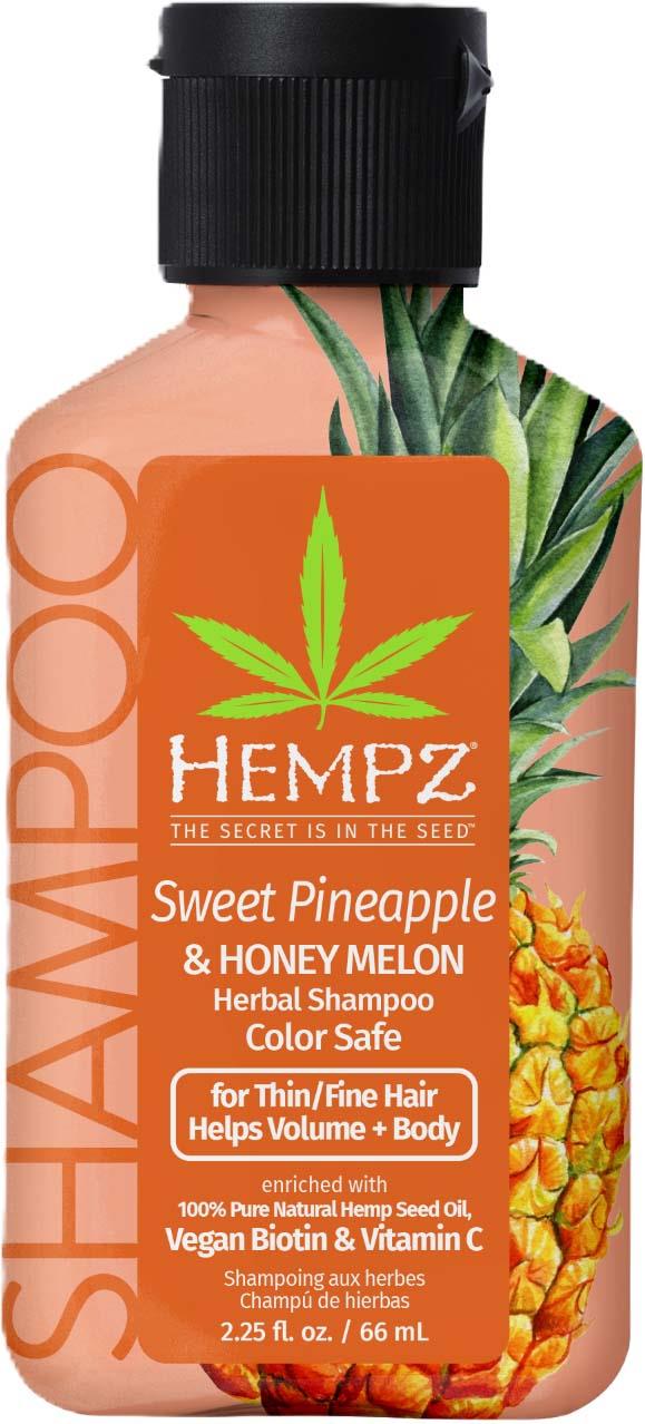 Hempz Mini Sweet Pineapple & Honey Melon Herbal Shampoo 66 ml | lyko.com