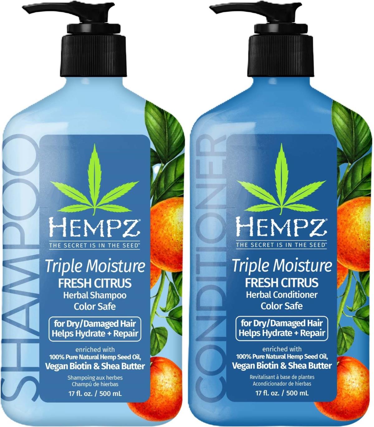 Hempz Triple Moisture Herbal Bundle Conditioner 500 ml & Conditioner ...