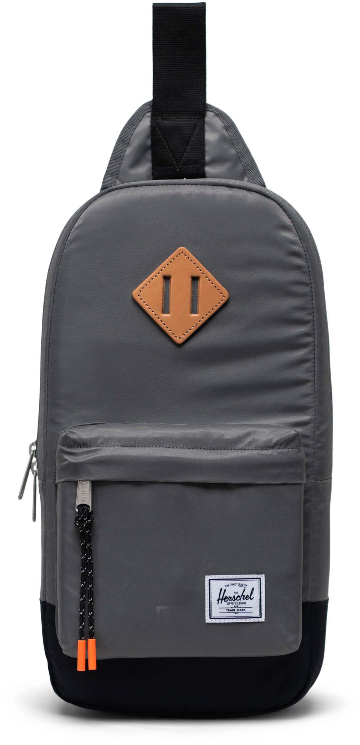 Herschel Herschel Heritage Shoulder Bag Gargoyle/Black | lyko.com