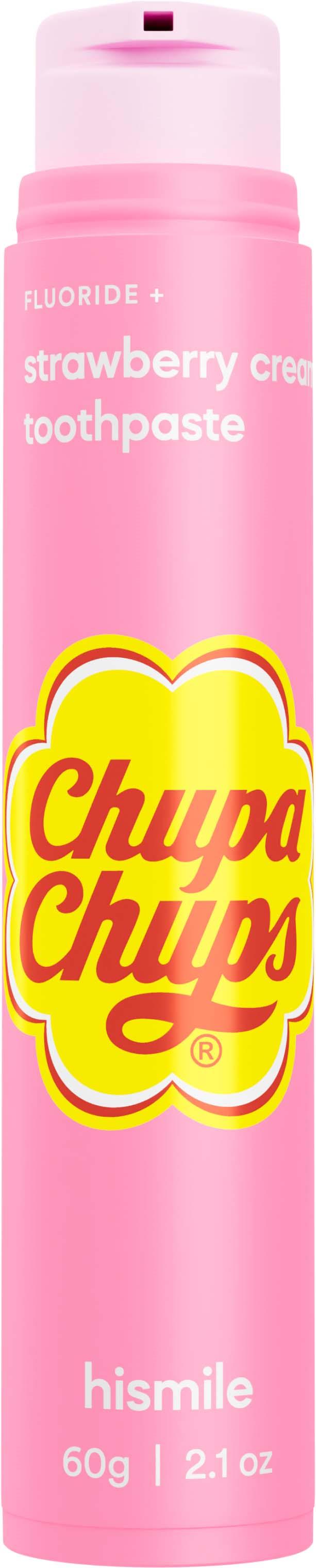 Hismile Chupa Chups Strawberry Cream Toothpaste 60 ml | lyko.com