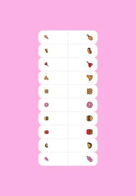 Hismile SmileStika Fast Food Pack | lyko.com