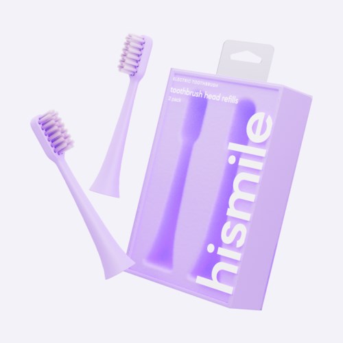 Hismile Toothbrush Replacement Heads Purple | lyko.com