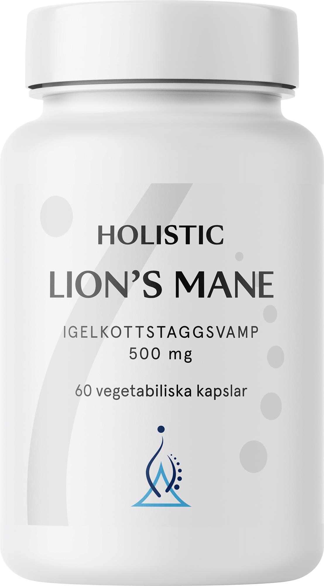 Holistic Lion's Mane 60 Vegetabiliska Kapslar 60 st | lyko.com