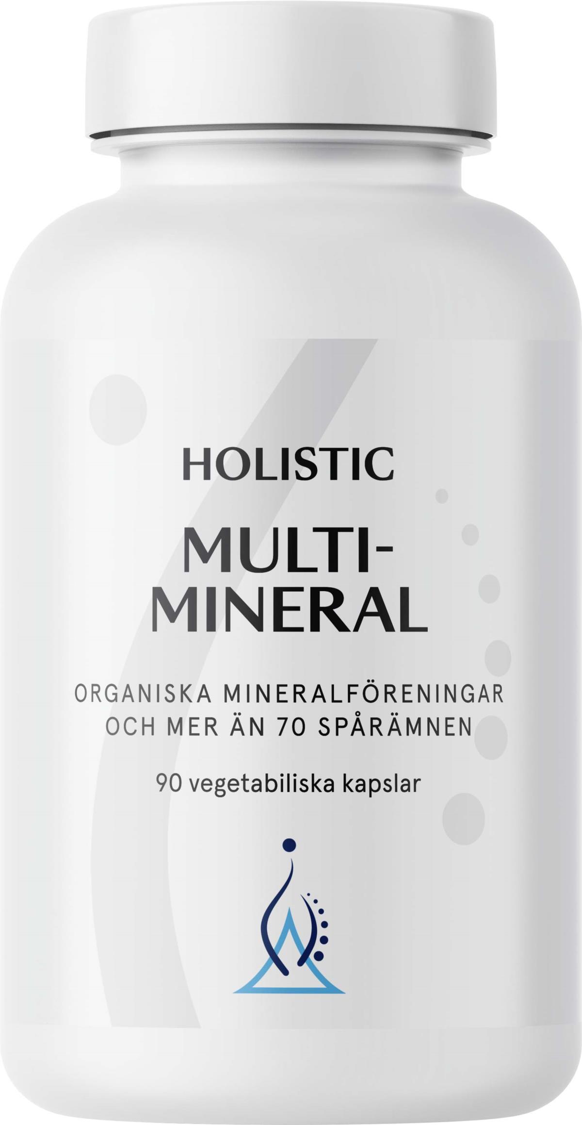 Holistic Multimineral 90 vegetabiliska kapslar 900 pcs | lyko.com