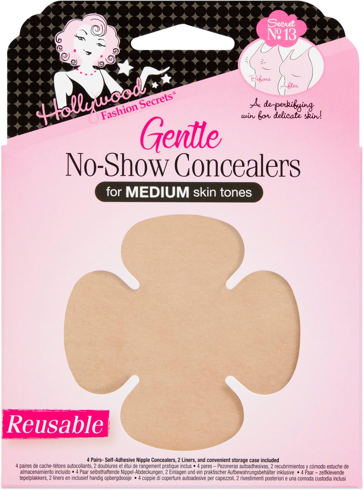 Hollywood Fashion Secrets Gentle No Show Concealers Medium | lyko.com