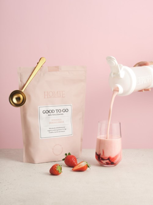 Homie Daily Meal Jordgubb 600 g | lyko.com