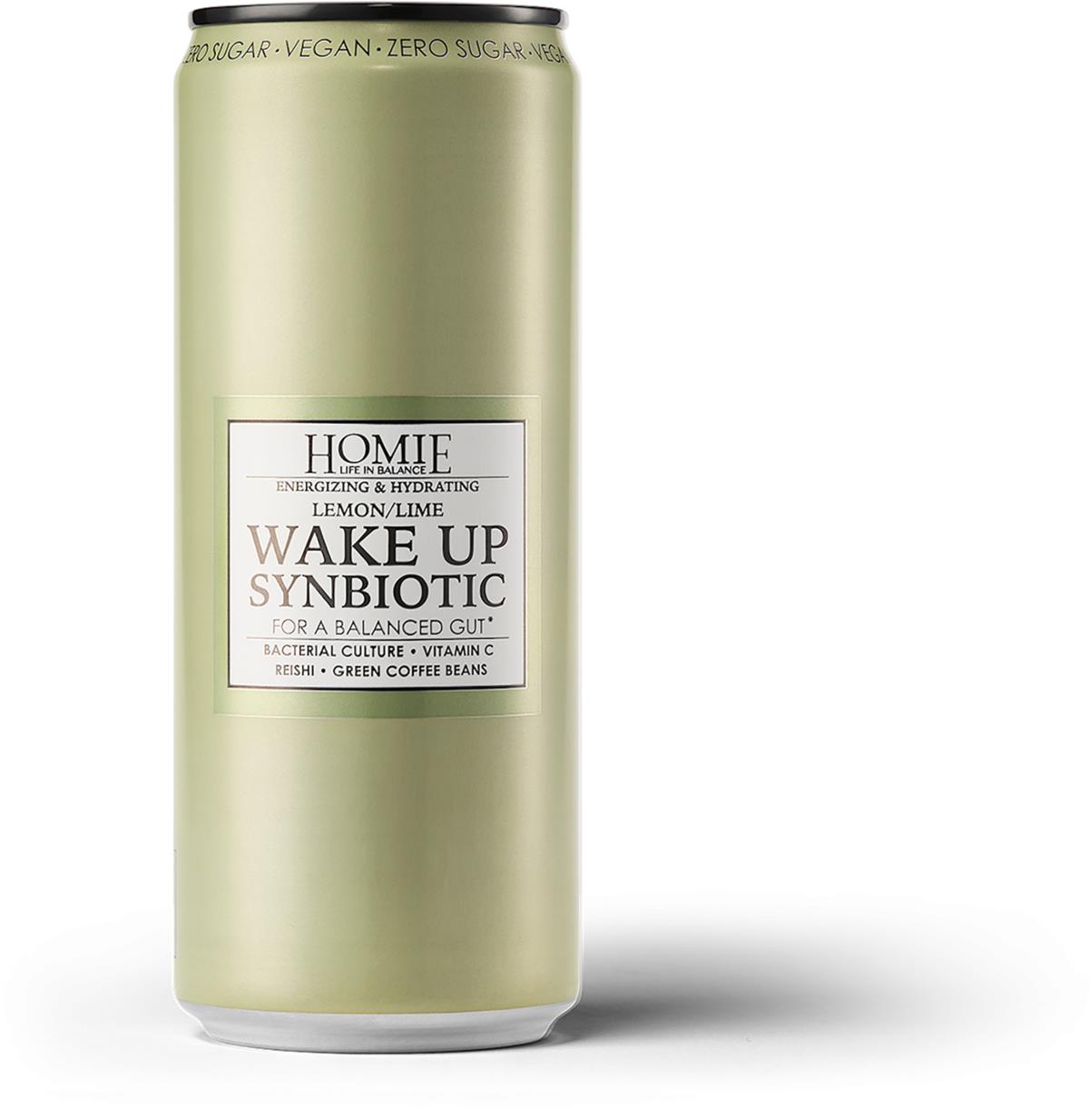 Homie Wake Up Synbiotic Lemon/Lime 330 ml | lyko.com