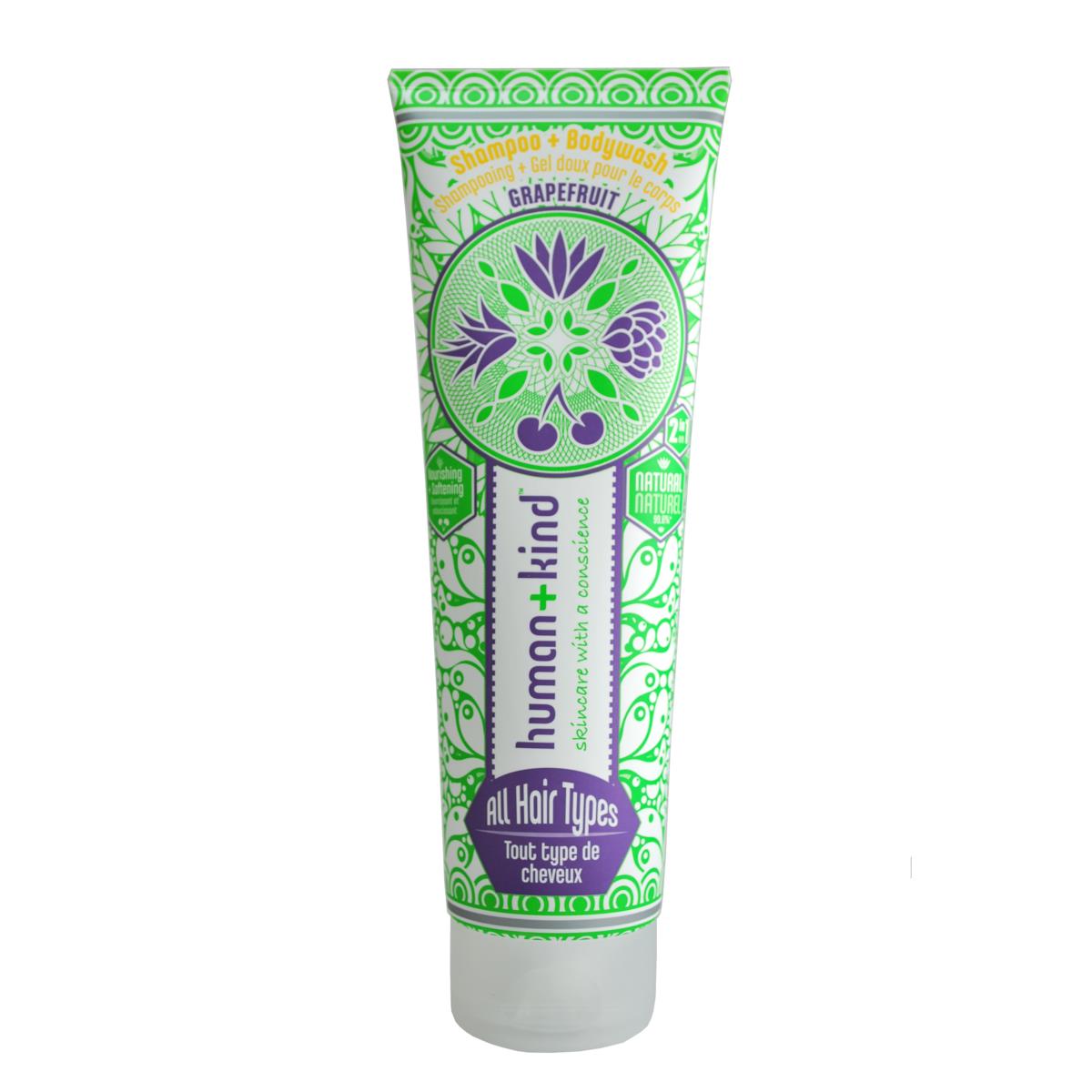 human + kind Shampoo+ Bodywash Grapefruit 250 ml | lyko.com