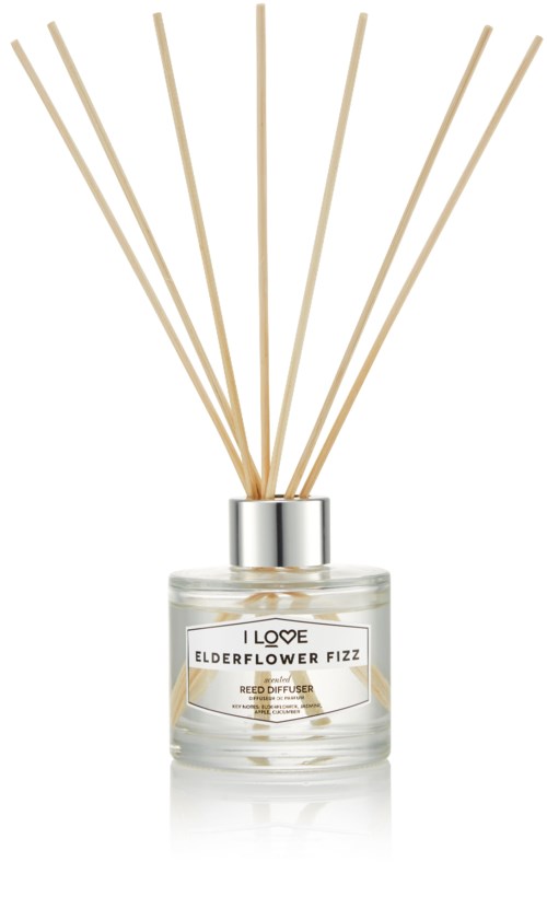 I Love... Signature I Love Elderflower Fizz Scented Reed Diffuser 100 ...