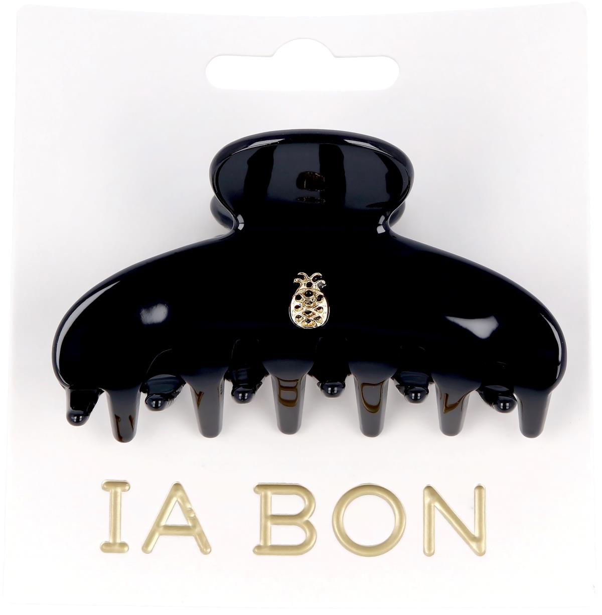 Ia Bon Hair Claw Glossy Black | lyko.com