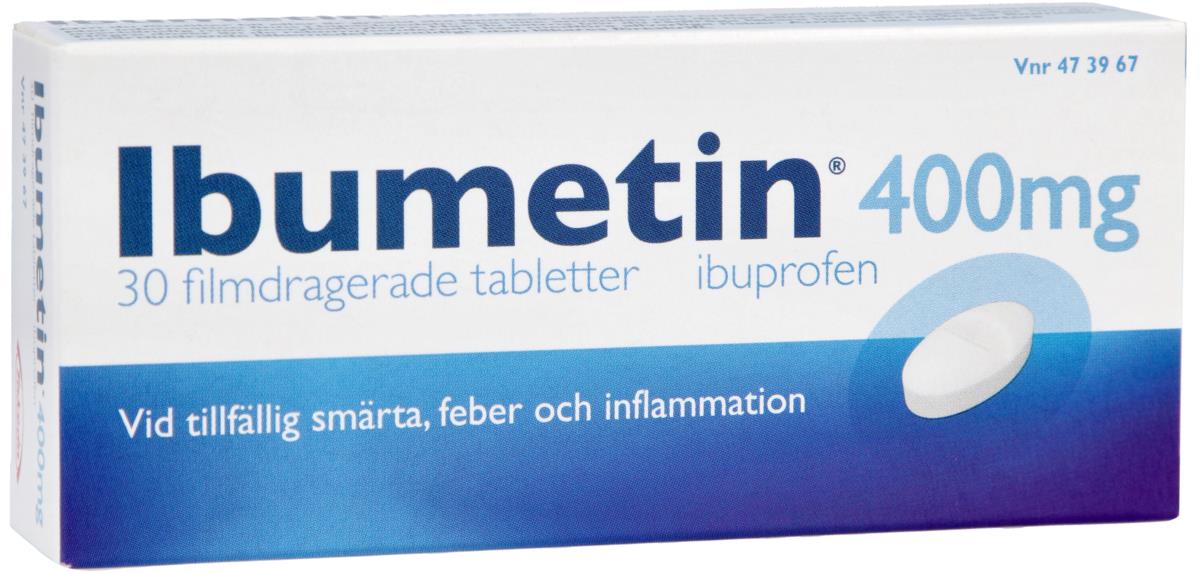 Ibumetin Tablett 400mg 30 St | lyko.com
