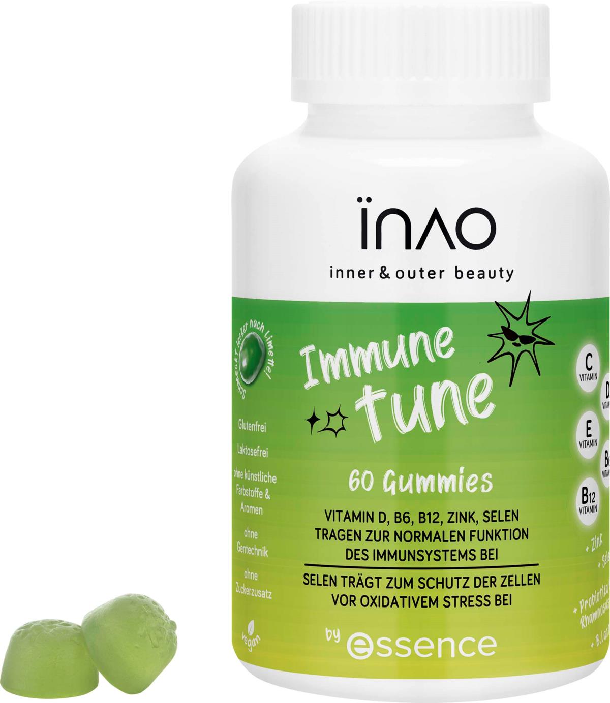 INAO Immune Tune Gummies 60 st | lyko.com