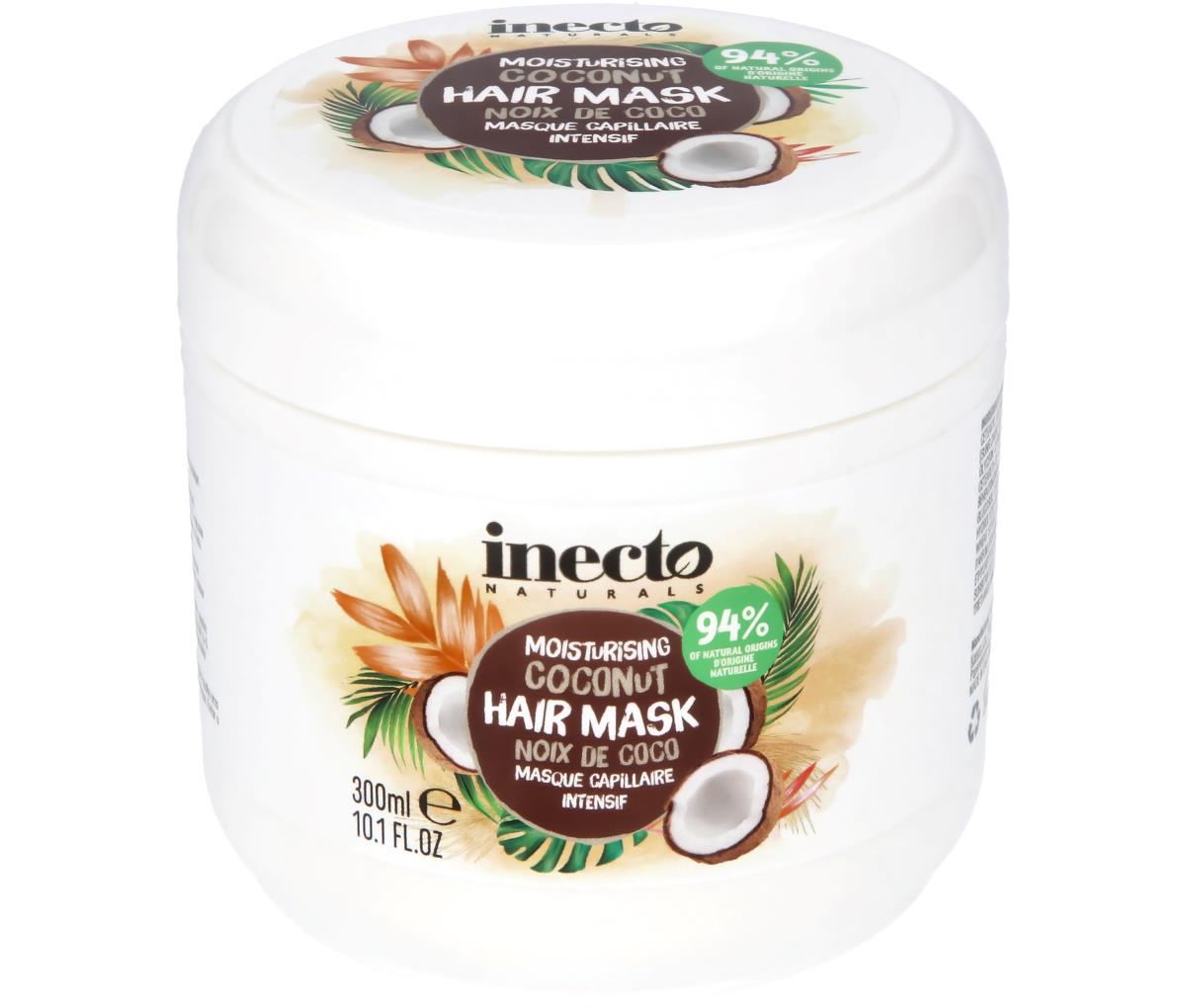 Inecto Coconut Hair Mask 300 ml | lyko.com