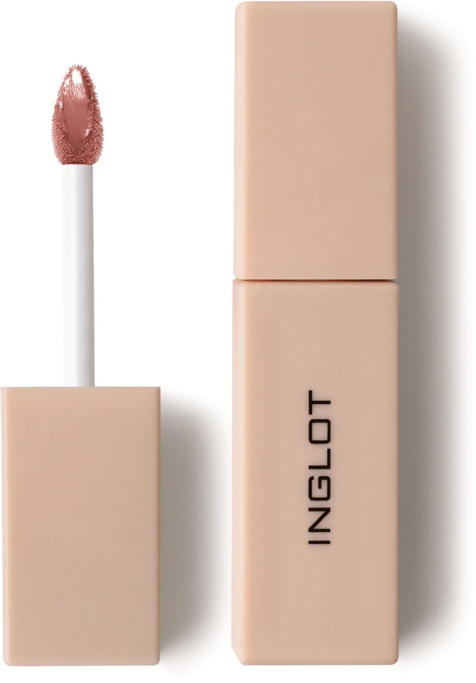 Inglot Glazed Lips Liquid Lipstick Spf 50+ Pink Meringue 91 | lyko.com