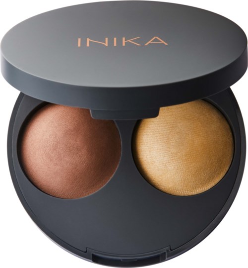 Inika Organic Baked Contour Duo Teak | lyko.com