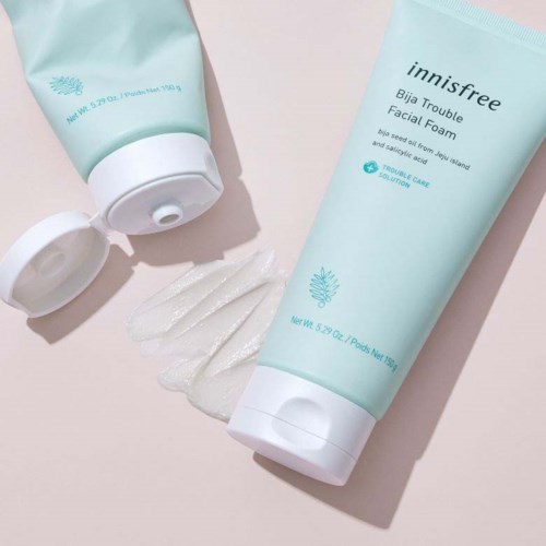 Bija trouble facial foam store