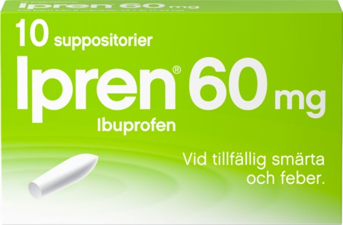 Ipren 60mg Suppositorium 10 st | lyko.com