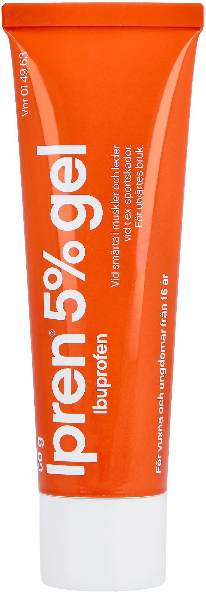 Ipren Gel 5% 50mg 50 g | lyko.com