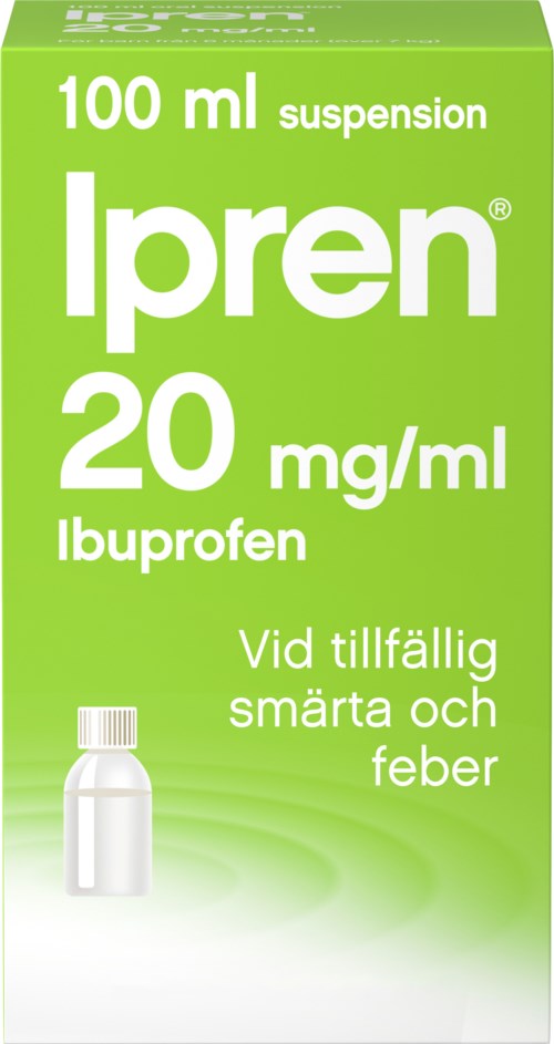 Ipren Oral Suspension 20mg/ml 100 ml | lyko.com