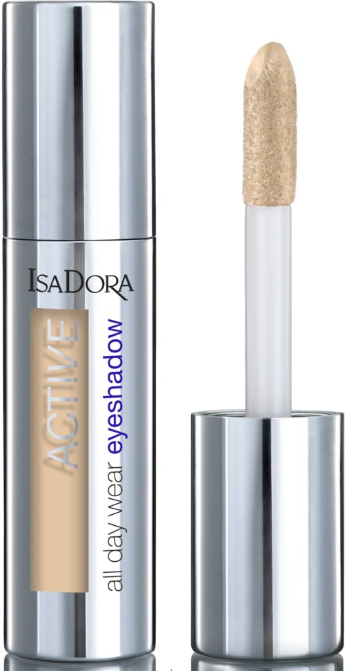 IsaDora Active All Day Wear Eyeshadow Ivory Base | lyko.com