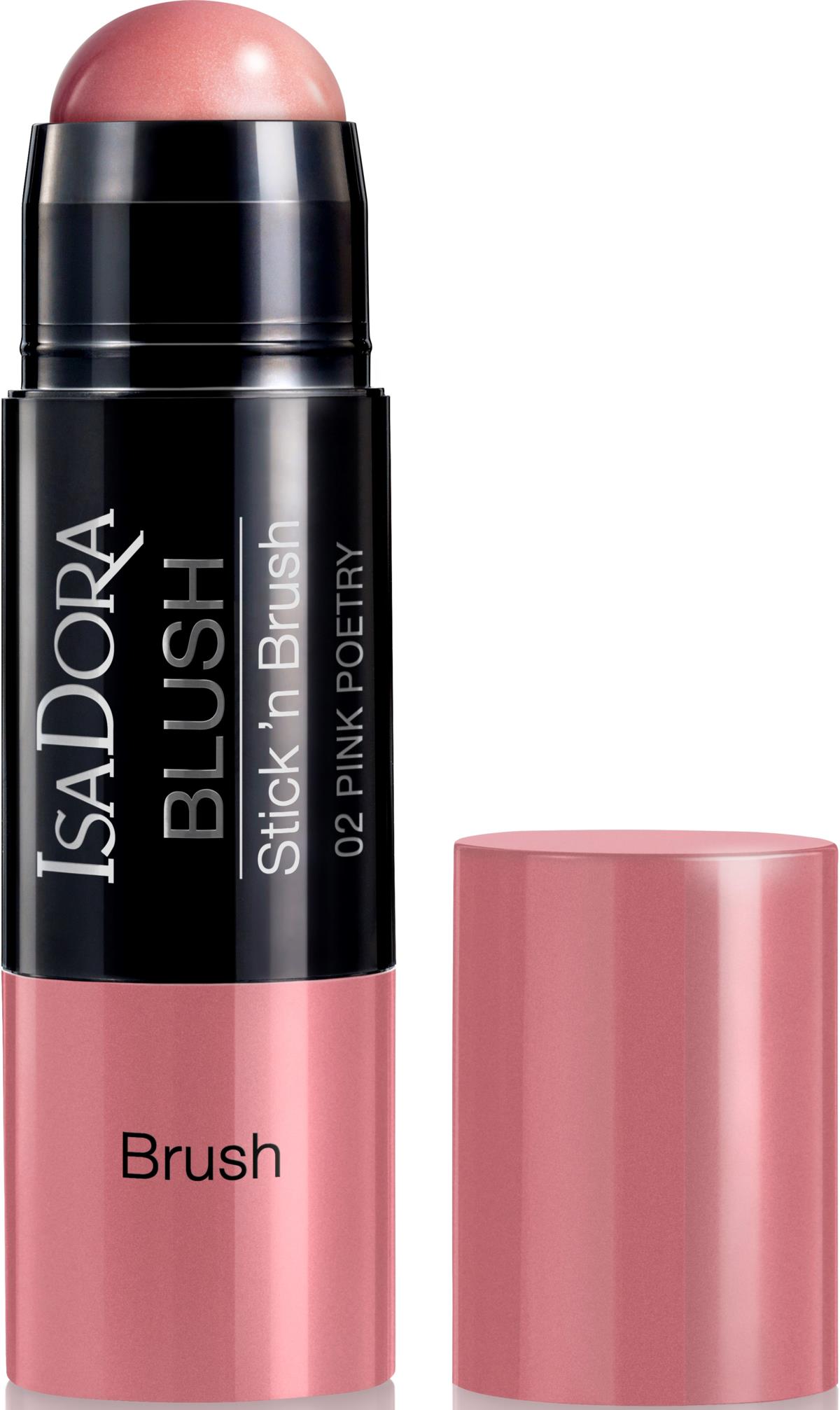 IsaDora Blush Stick 'N Brush Pink Poetry | lyko.com