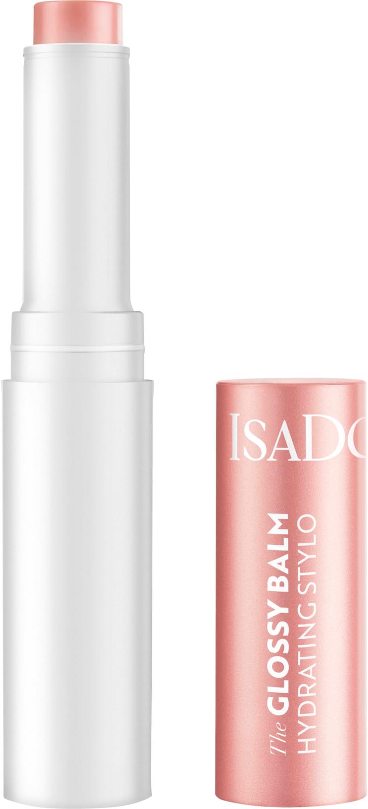 IsaDora Glossy Balm Hydrating Stylo 41 Pink Silk | lyko.com