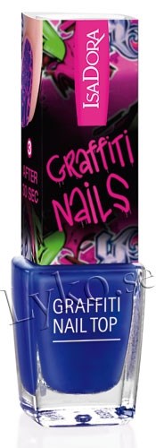IsaDora Graffiti Nail Top 805 Spraycan Blue | lyko.com