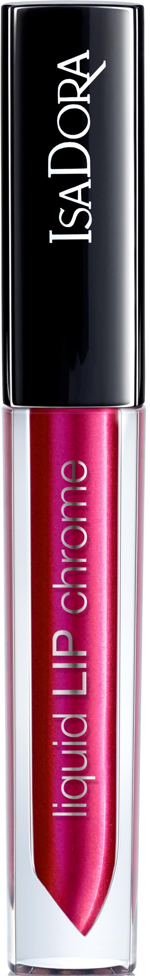 IsaDora Liquid Lip Chrome Glamour Wine | lyko.com