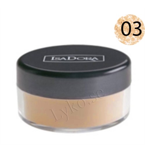 IsaDora Mineral Foundation Powder 03 Light Honey | lyko.com