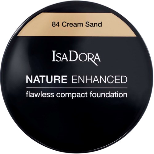 IsaDora Nature Enhanced Flawless Compact Foundation 84 Cream Sand ...