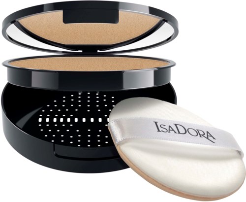 IsaDora Nature Enhanced Flawless Compact Foundation 84 Cream Sand ...
