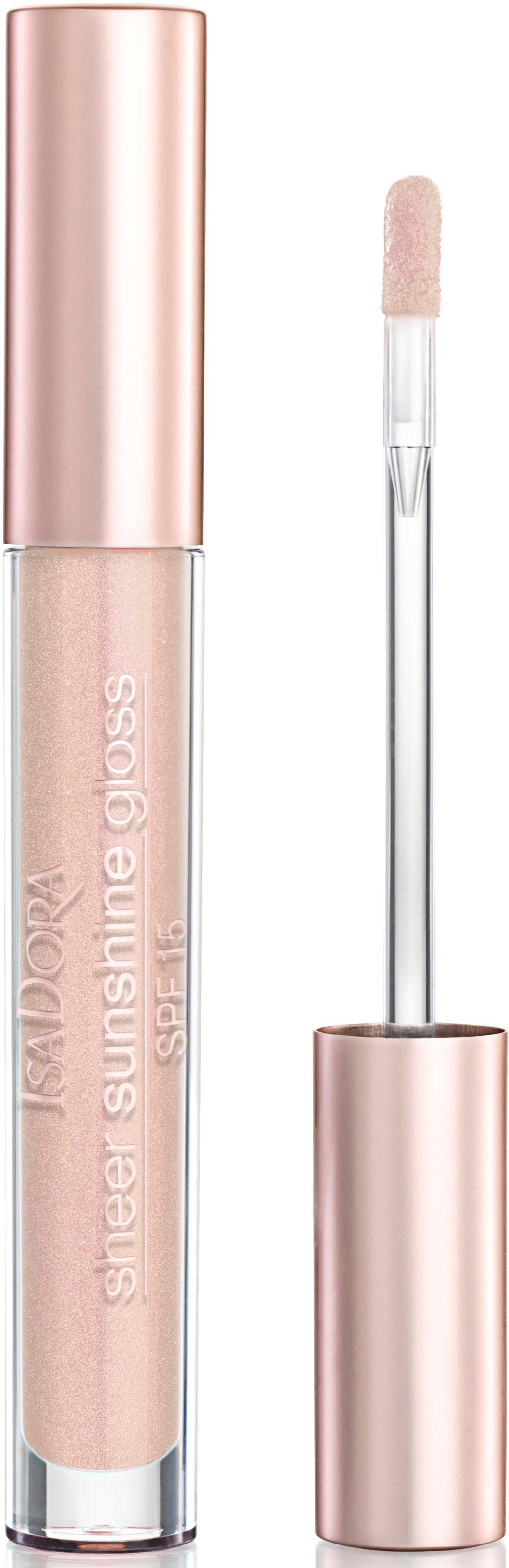 IsaDora Sheer Sunshine Gloss Spf 15 Sheer Gold | lyko.com