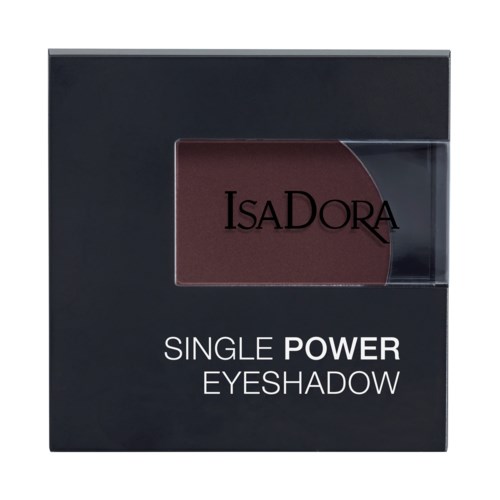 IsaDora Single Power Eyeshadow 4 Black Plum | lyko.com