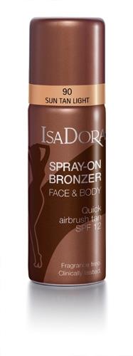IsaDora Self tanning Spray On Bronzer 90 Sun Tan Light | lyko.com