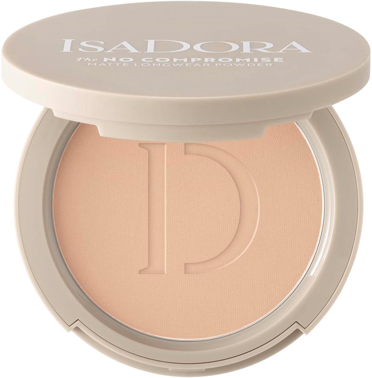 IsaDora The No Compromise Matte Longwear Powder 66 Warm Beige | lyko.com