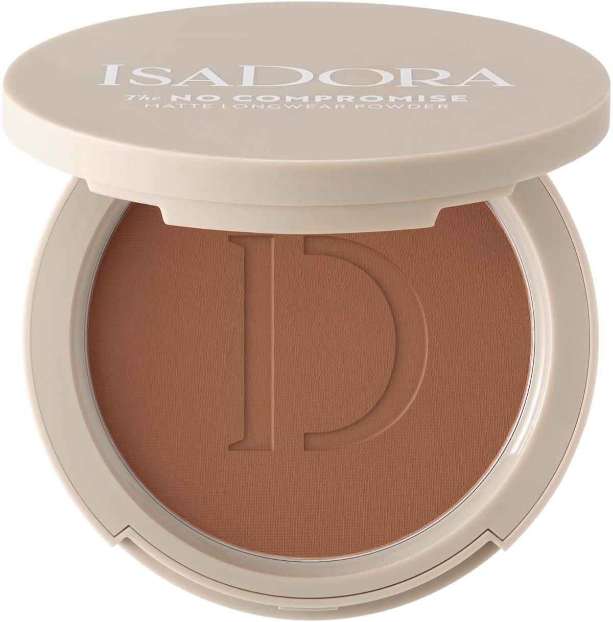 IsaDora The No Compromise Matte Longwear Powder 72 Neutral Deep | lyko.com