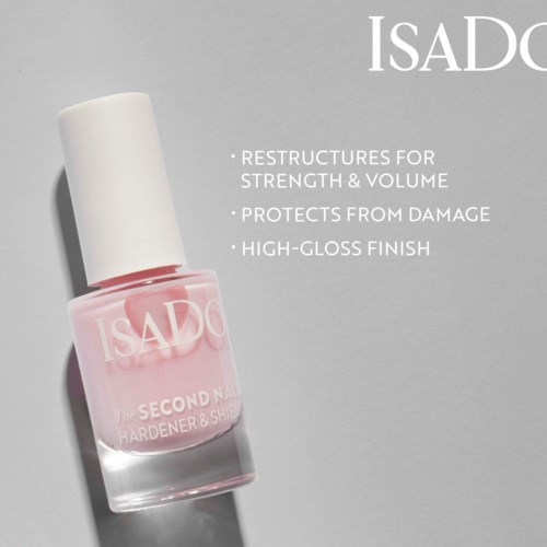 IsaDora The Second Nail Hardener & Nail Shield 03 Pink Second Nail ...