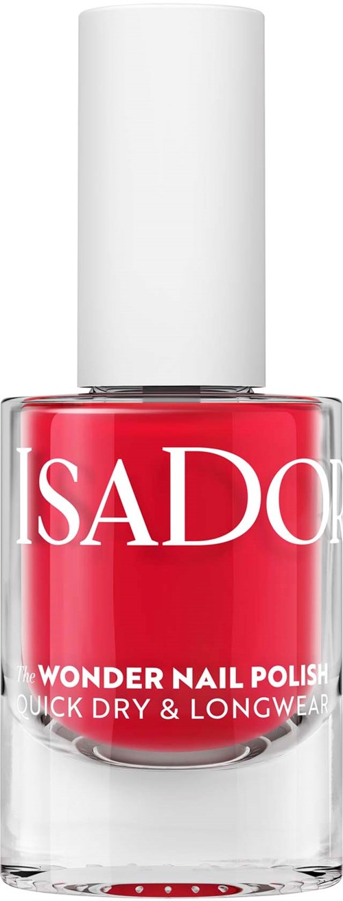IsaDora The Wonder Nail Polish Quick Dry & Longwear 164 Crimson Red ...