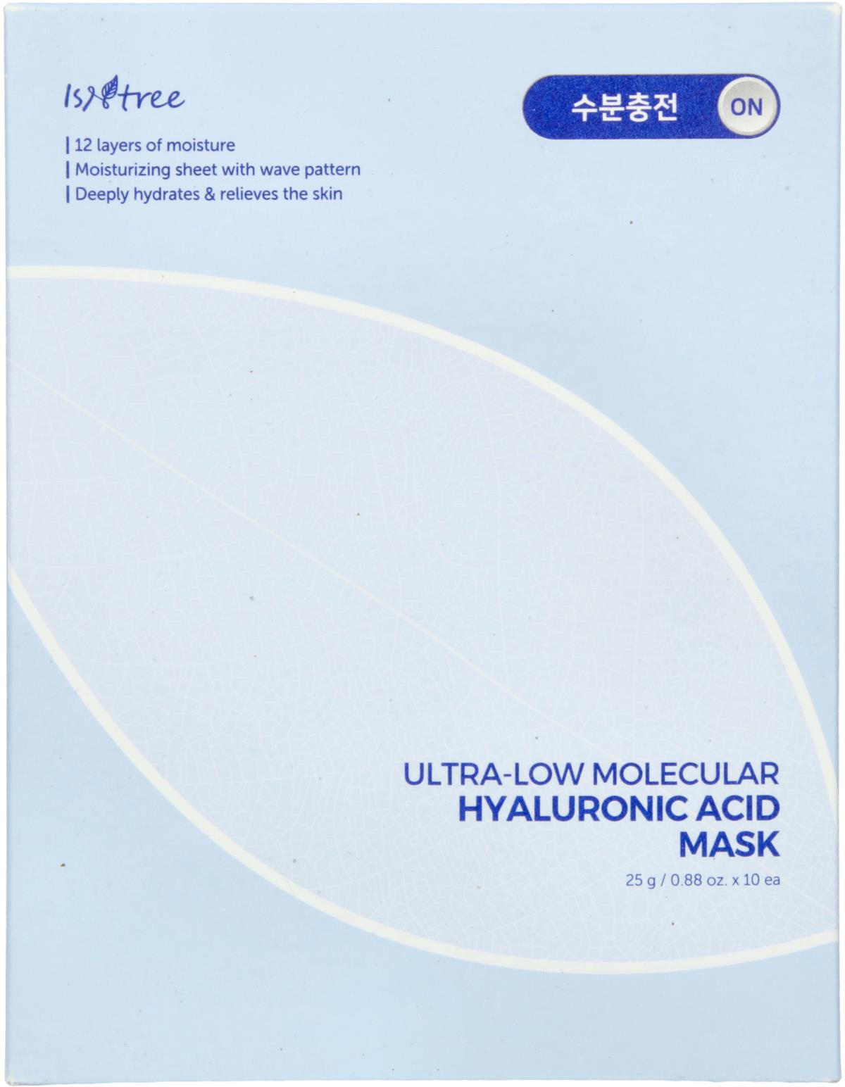 Isntree Hyaluronic Acid Deep Moisture Water Mask 10-Pack 250 g | lyko.com