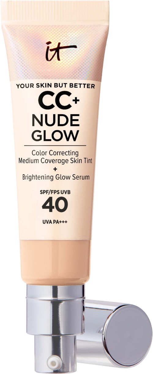 IT Cosmetics CC+ Nude Glow SPF 40 - krem do twarzy Light Medium | lyko.com