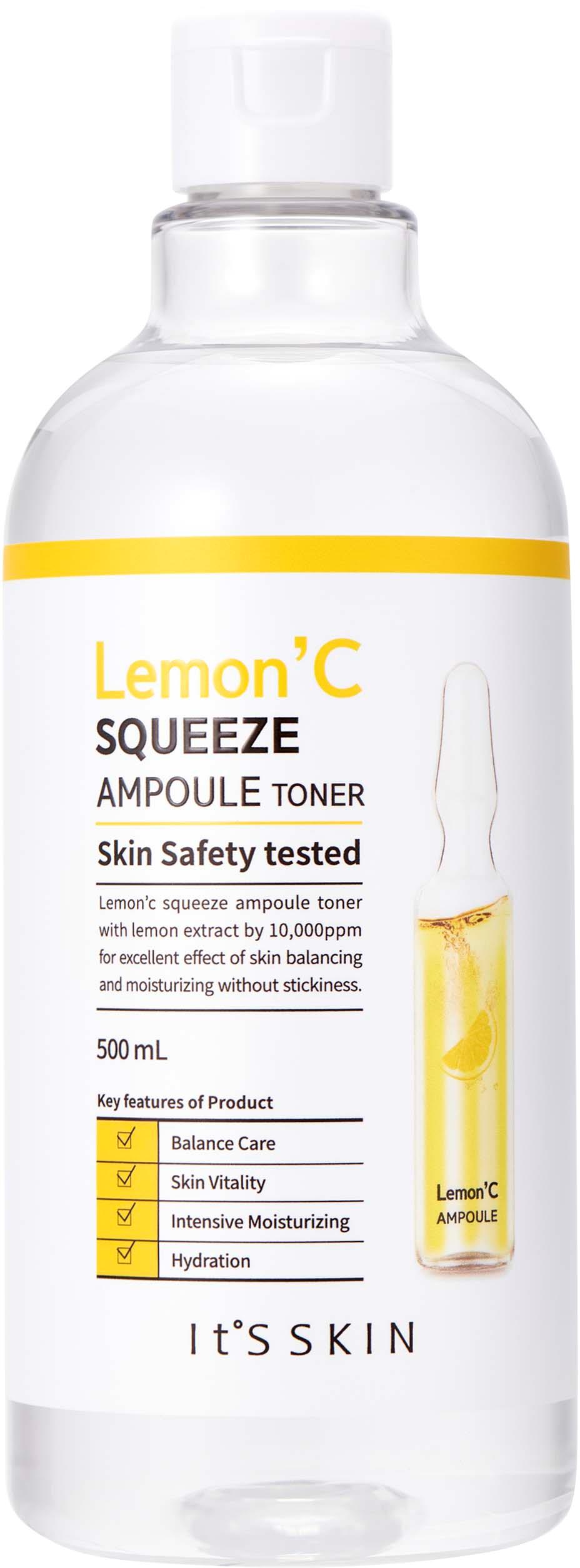 It´S SKIN Lemon´ C Squeeze Ampoule Toner Holiday Edition 500 ml | lyko.com