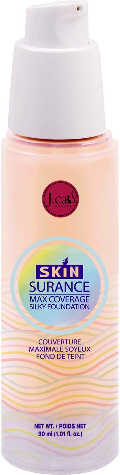 J. Cat Beauty Skinsurance Max Coverage Silky Foundation Pearl | lyko.com