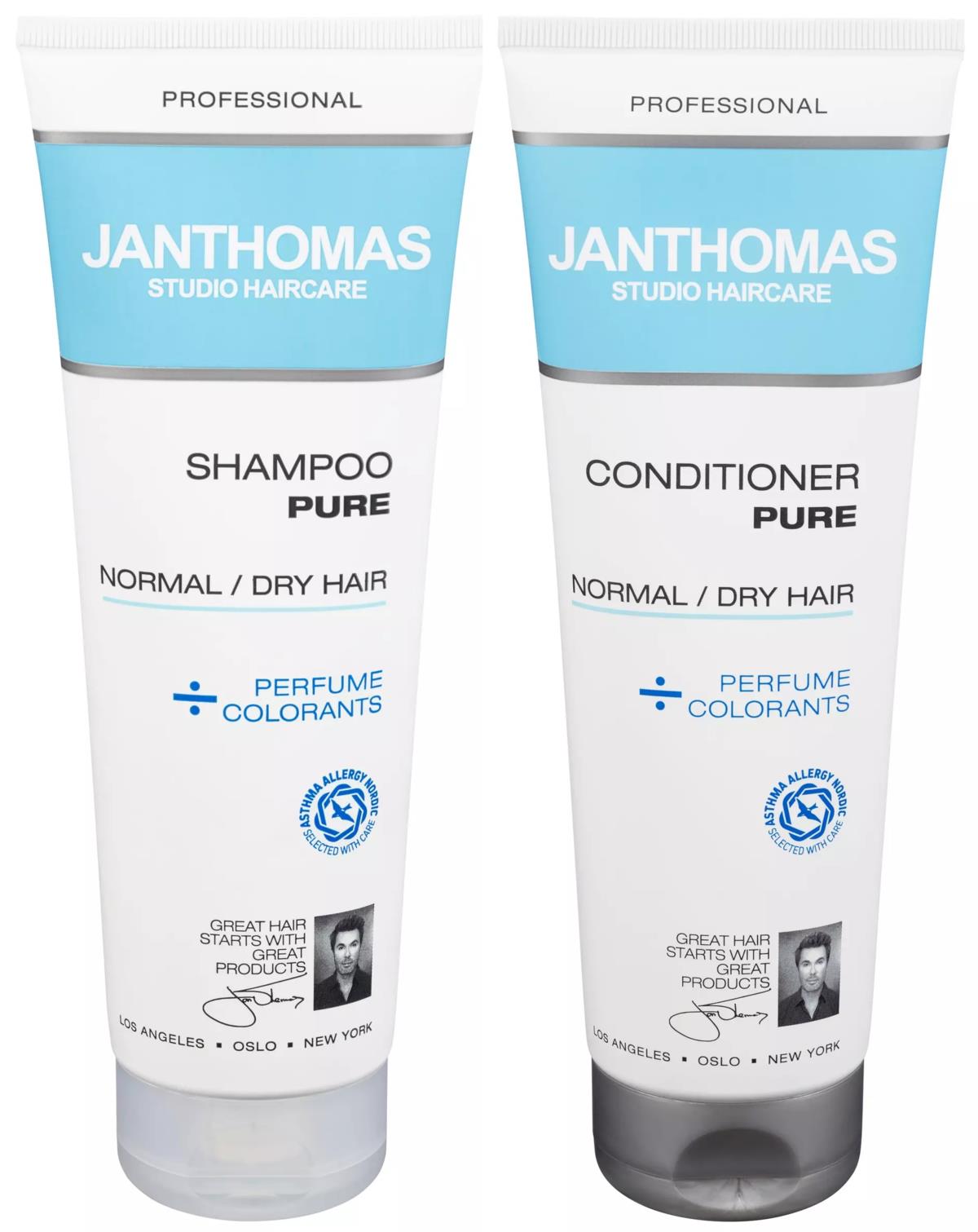 Jan Thomas PURE Bundle Shampoo 250 ml & Conditoner 250 ml | lyko.com