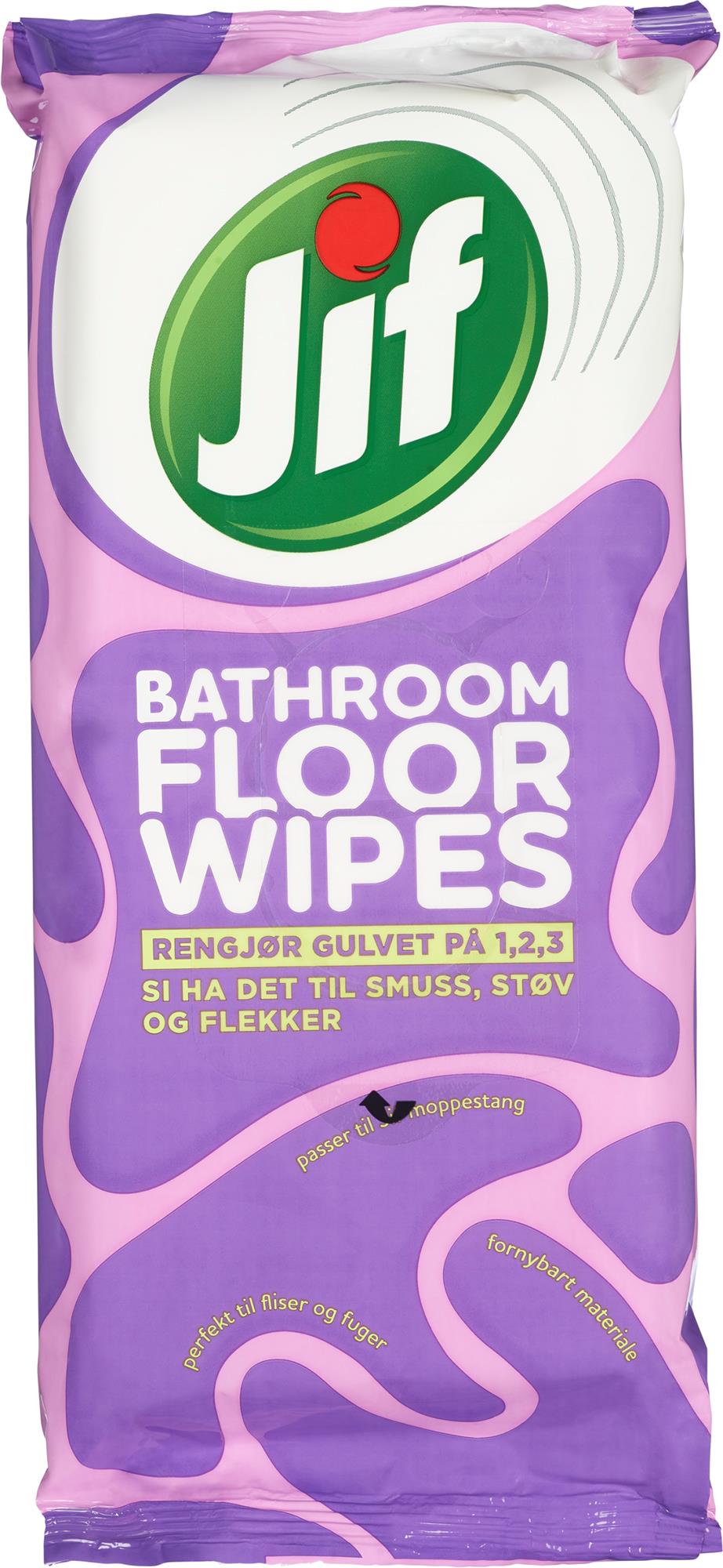 Jif Bathroom Floor Wipe 15 pcs | lyko.com