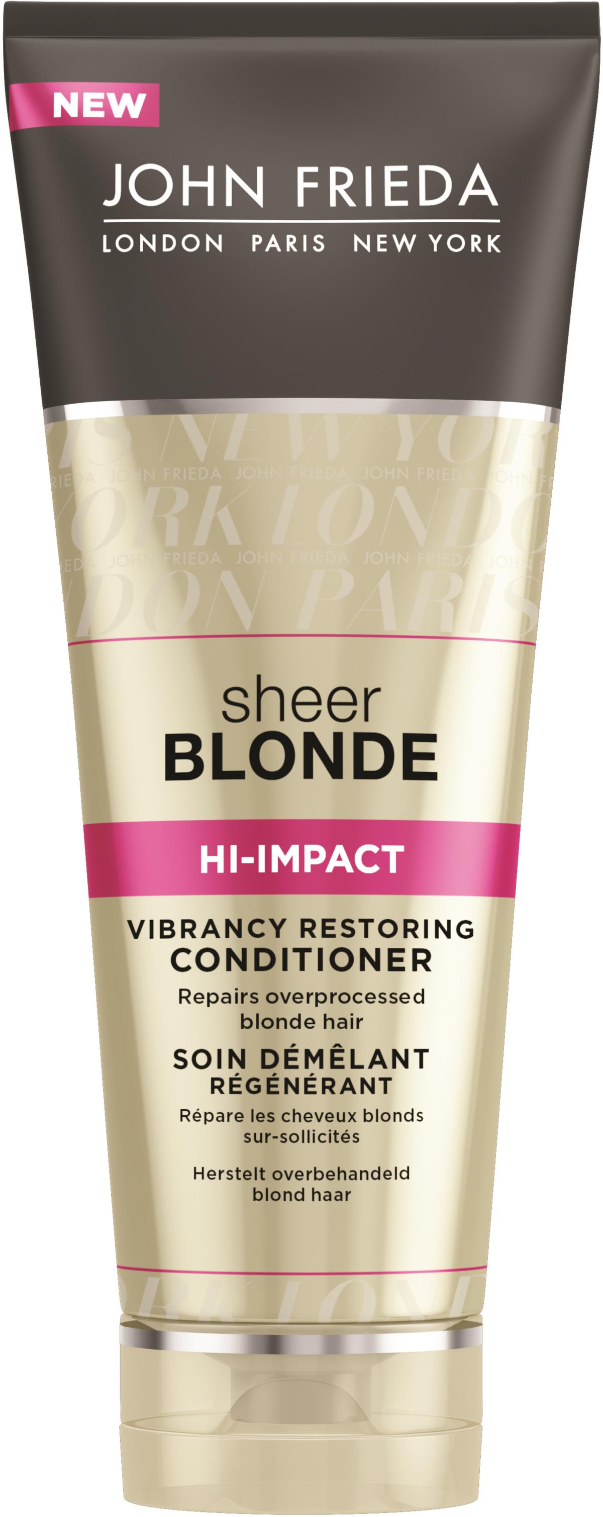 John Frieda Sheer Blonde Hi-Impact Restoring Conditioner 250 ml | lyko.com
