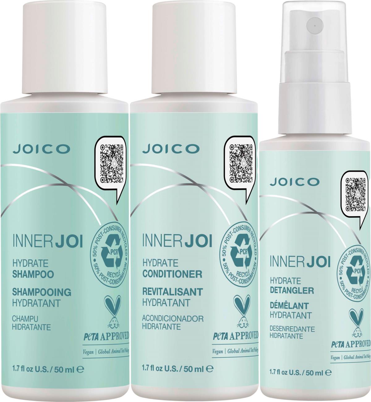 Joico INNERJOI Hydrate Travel Trio | lyko.com
