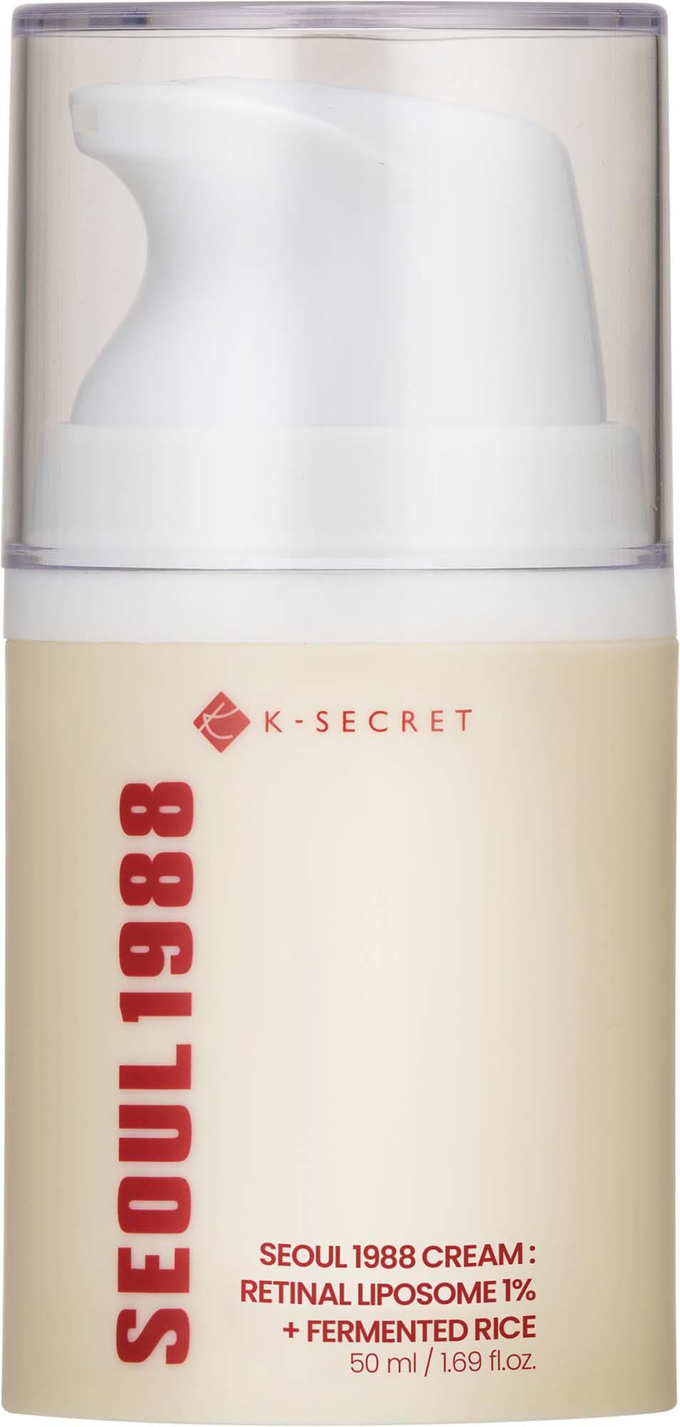 K-Secret SEOUL 1988 Cream: Retinal Liposome 1% + Fermented Rice 50 ml ...