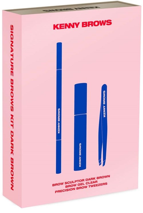 KENNY ANKER KENNY BROWS Signature Brow Kit Dark Brown | lyko.com
