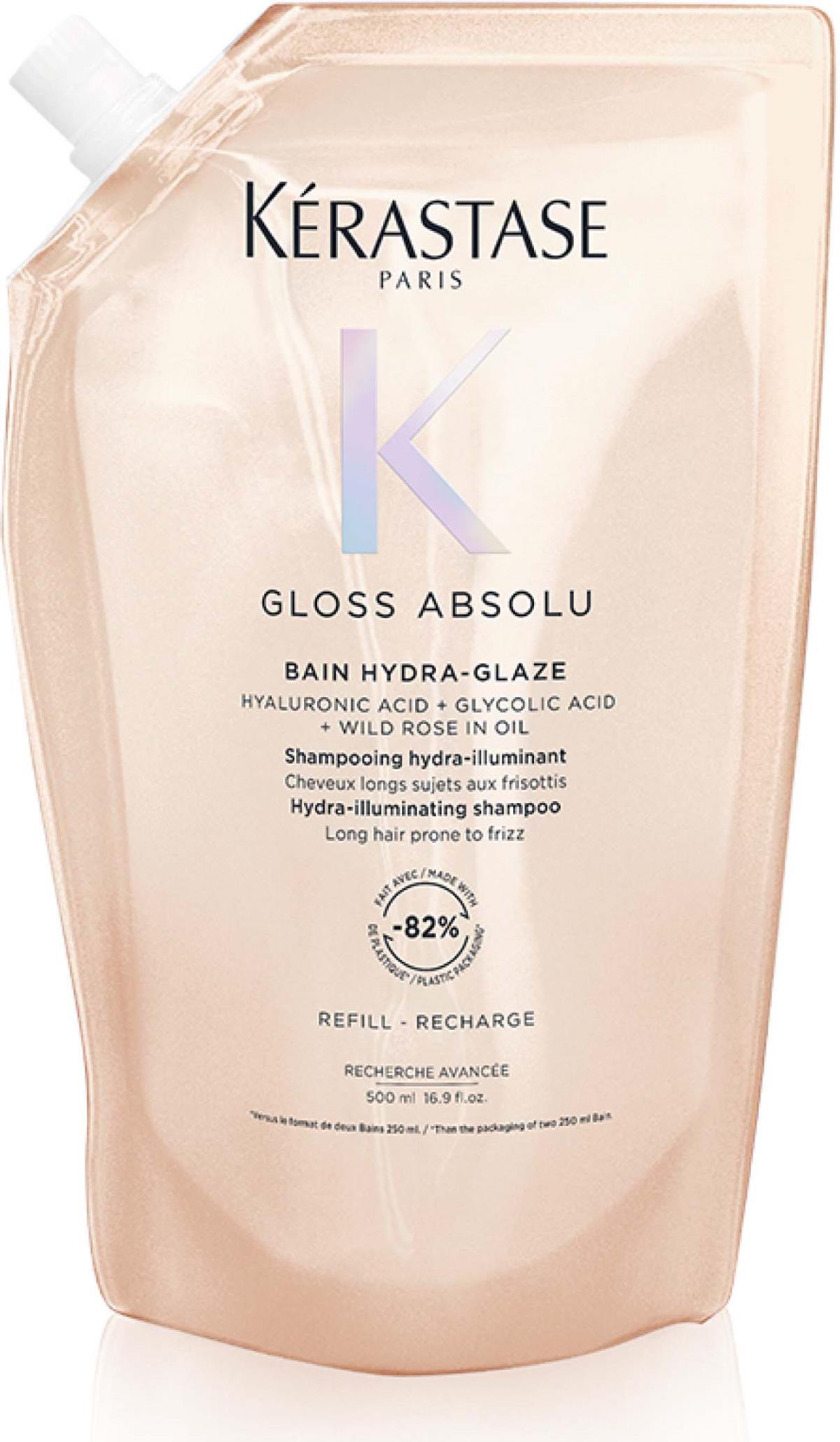 Kérastase Gloss Absolu Bain Hydra-Glaze Shampoo Refill 500 ml | lyko.com