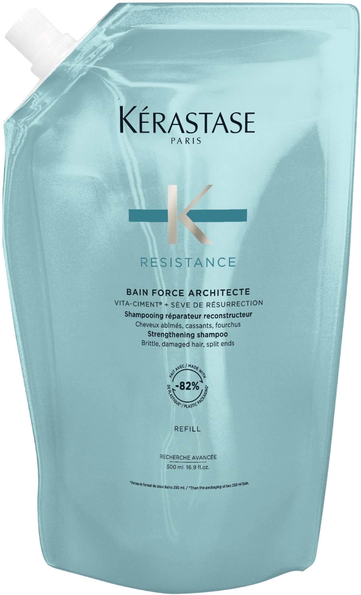 Kérastase Resistance Resistance Bain Force Architecte Shampoo Refill ...